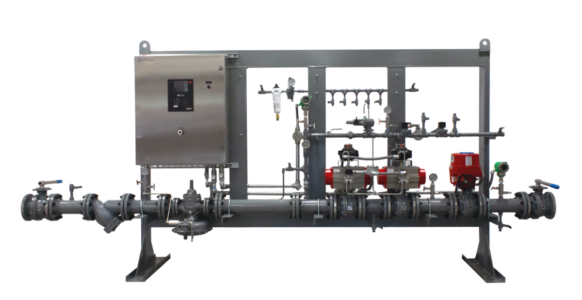Fuel Train Rack Assembly | Profire Energy